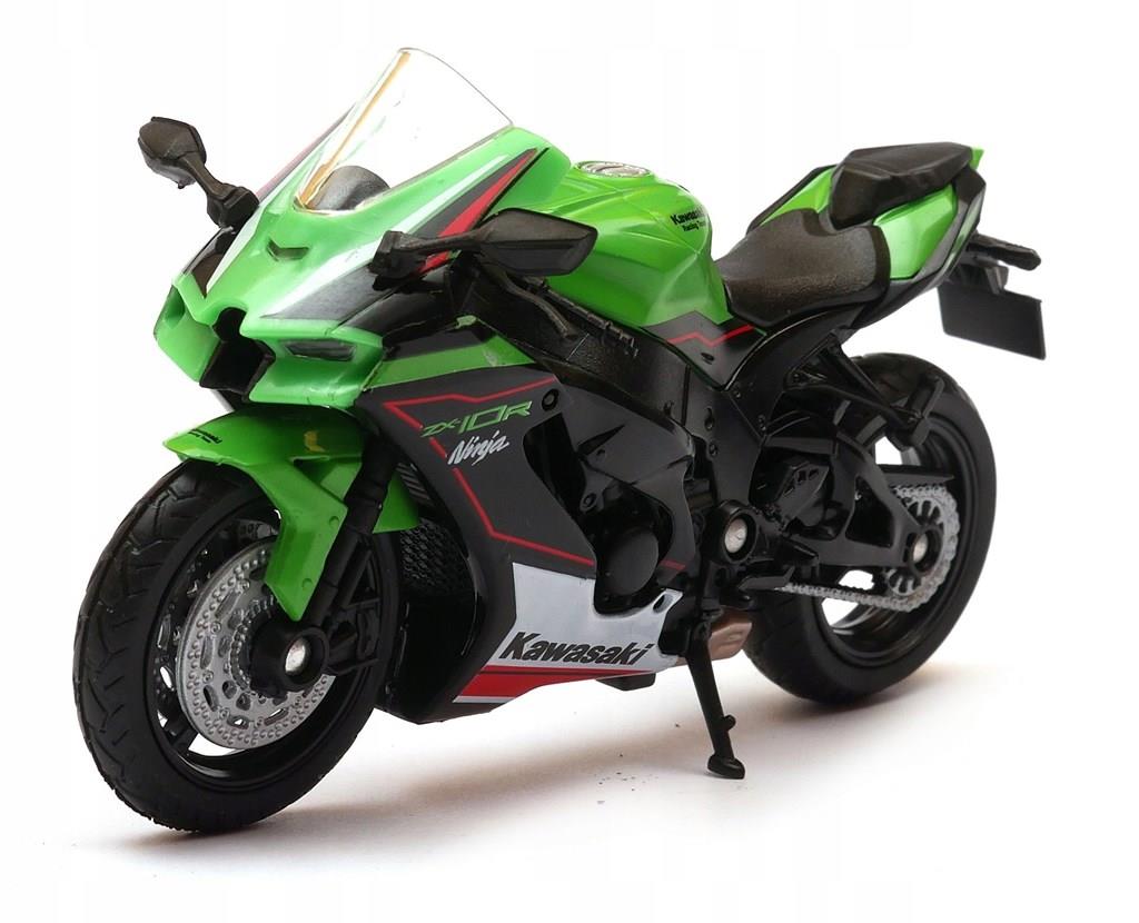 Kawasaki NINJA ZX-10R 2021 – Escala 1:18 | Loja Online | Burago.Store