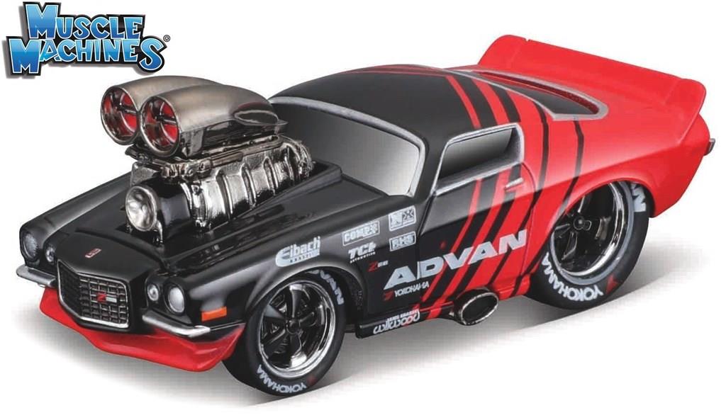 Chevrolet CAMARO 1971 – SERIES 3 “MUSCLE MACHINES” – Escala 1:64 | Loja ...